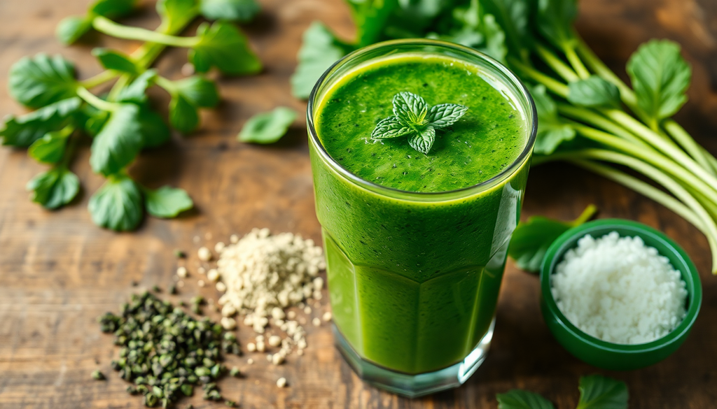 Optimal Human Superfood Greens – Organic Greens, Probiotics & Digestiv