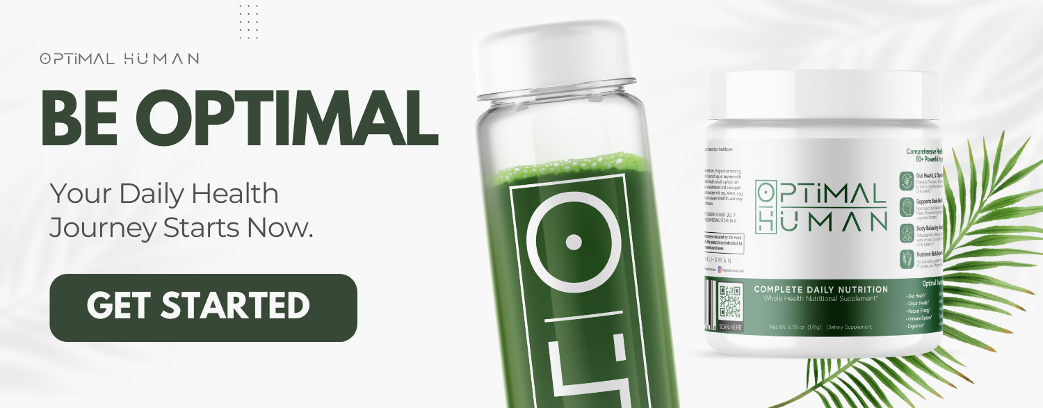 Optimal Human - All-in-One Health Supplement for Easy Daily Nutrition