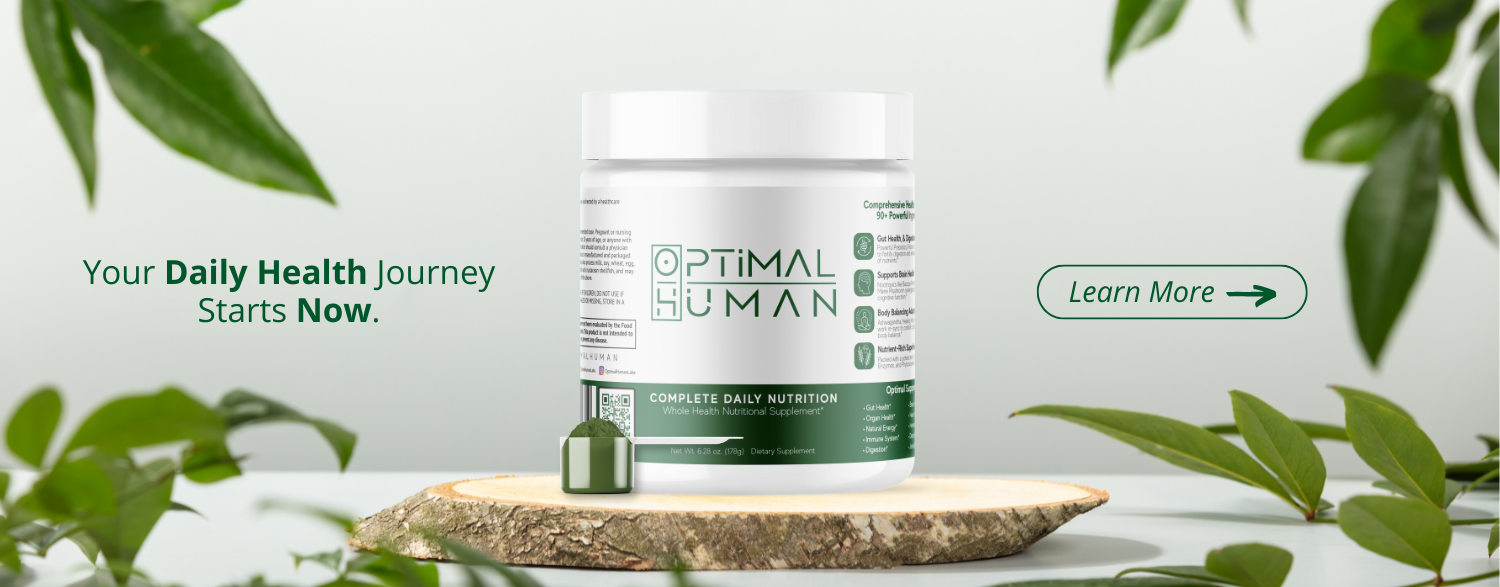 Optimal Human - All-in-One Health Supplement for Easy Daily Nutrition