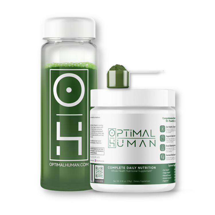 Optimal Human - All-in-One Health Supplement for Easy Daily Nutrition